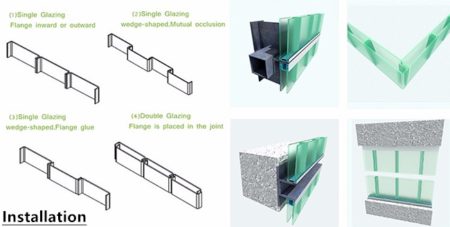 U Channel Glass | Hongjia Architectural Glass Manufacturer